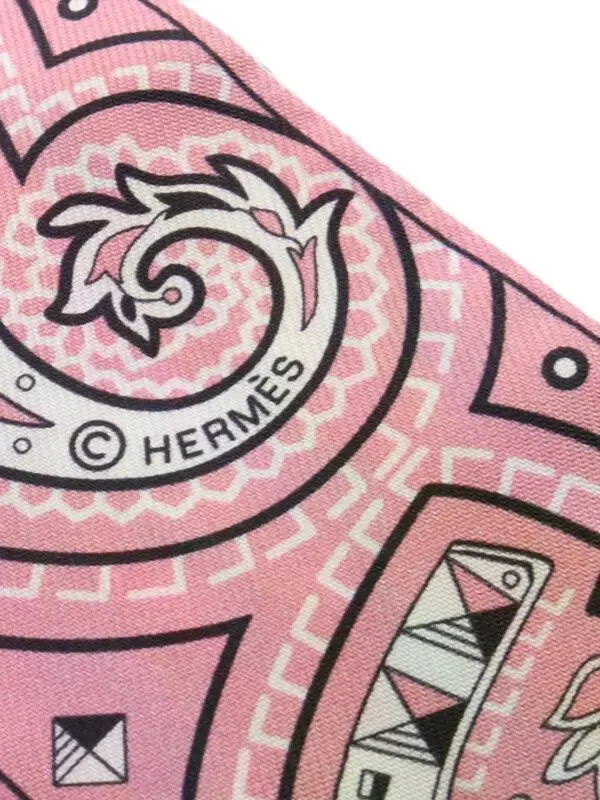 Hermès 2010s Cheval De Coeur Scarf