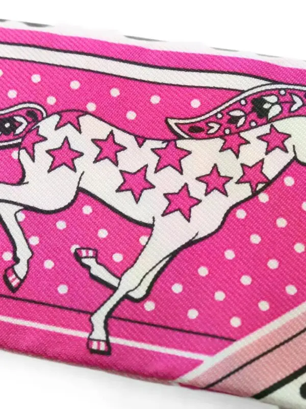 Hermès 2010s Cheval De Coeur Scarf
