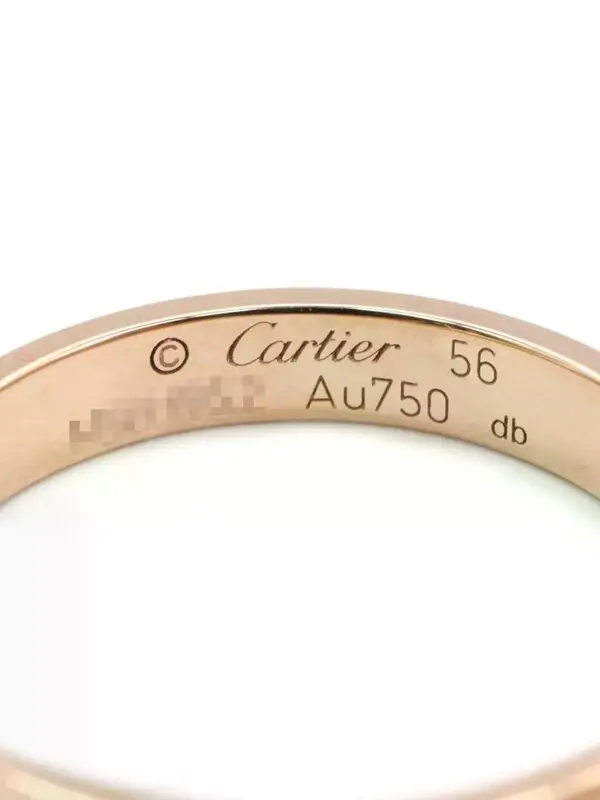 Cartier 18kt Rose Gold Love Ring