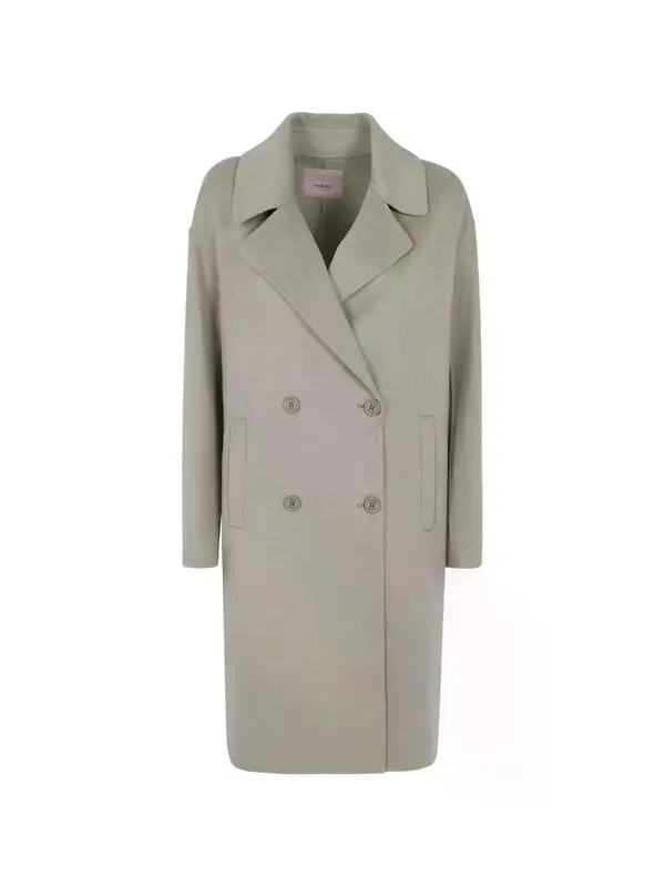 TWINSET Double-breasted Notched-lapels Coat