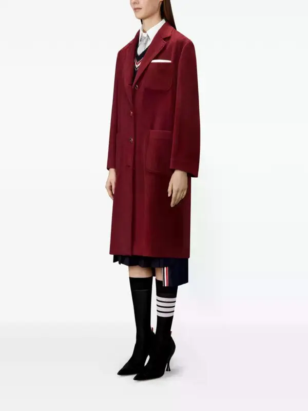 Thom Browne Bell-sleeve Cashmere Coat