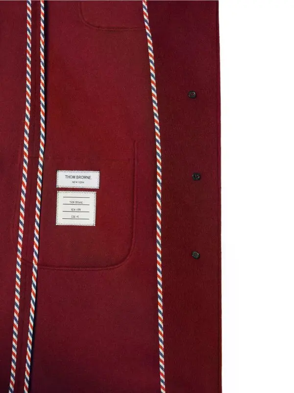 Thom Browne Bell-sleeve Cashmere Coat