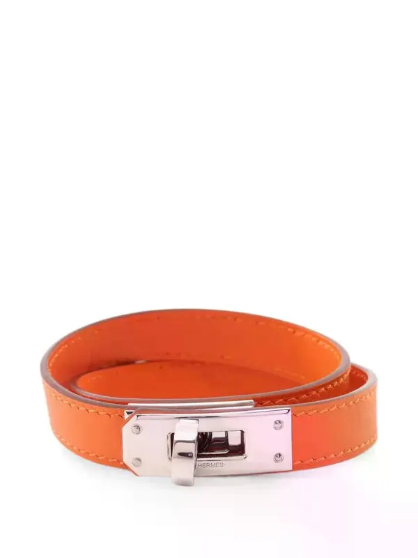 Hermès 2023 Kelly Double-tour Bracelet - Orange