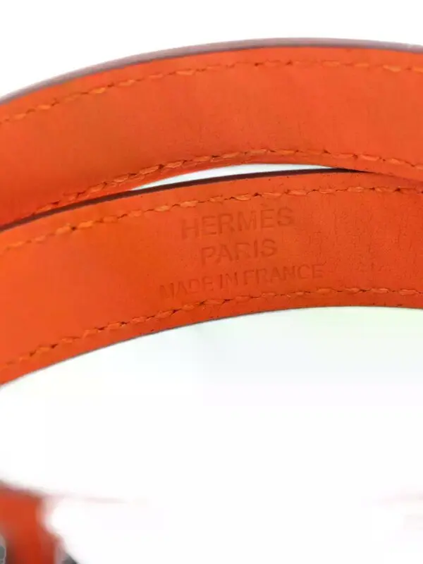 Hermès 2023 Kelly Double-tour Leather Bracelet