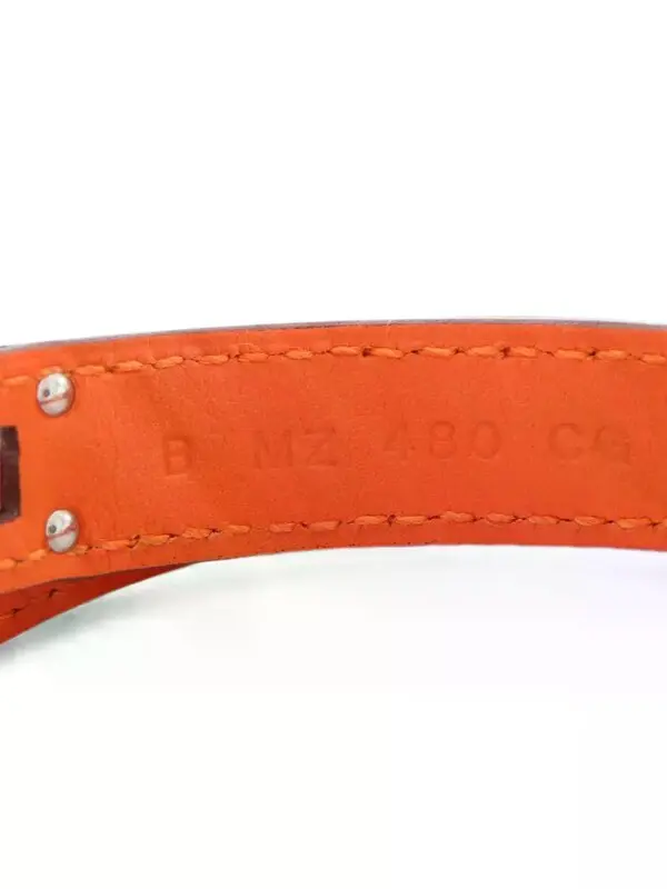 Hermès 2023 Kelly Double-tour Leather Bracelet
