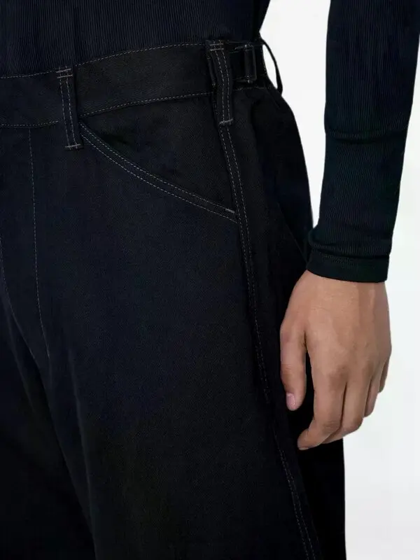 LEMAIRE Stitched-seam Wide-leg Trousers