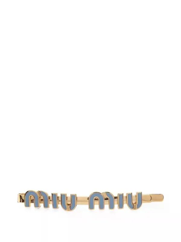 Miu Miu Tone Logo Hair Clip