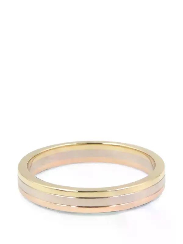 Cartier Vendome Ring In 18k Tricolor