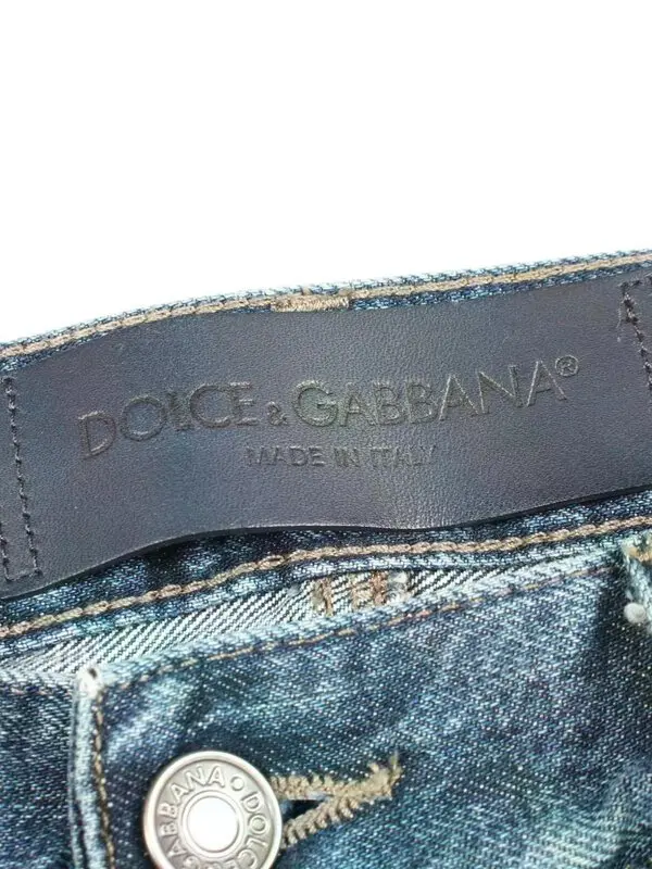Dolce & Gabbana Distressed Denim Jeans