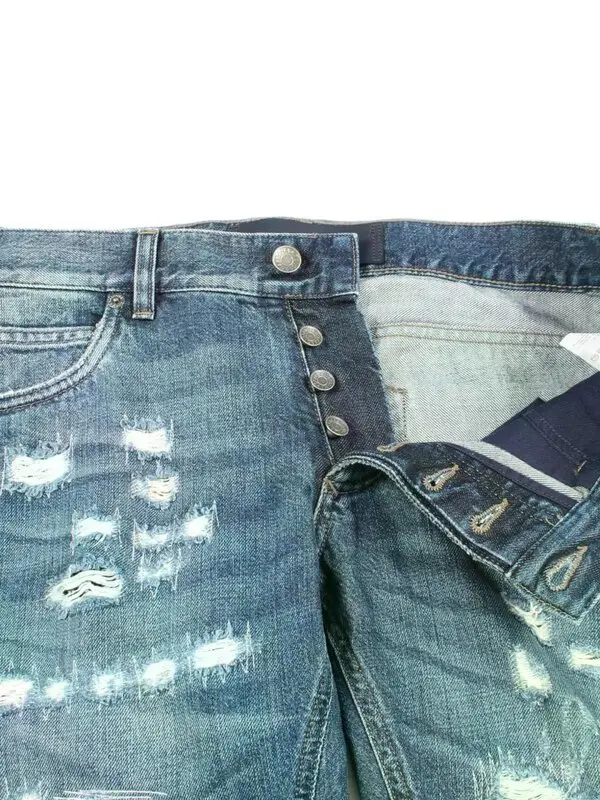 Dolce & Gabbana Distressed Denim Jeans