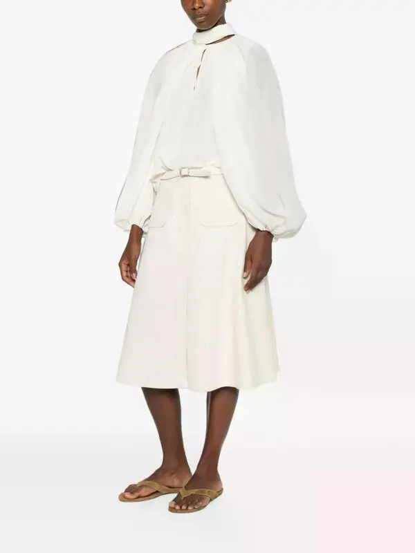 Dorothee Schumacher Pussy-bow Balloon Sleeve Blouse