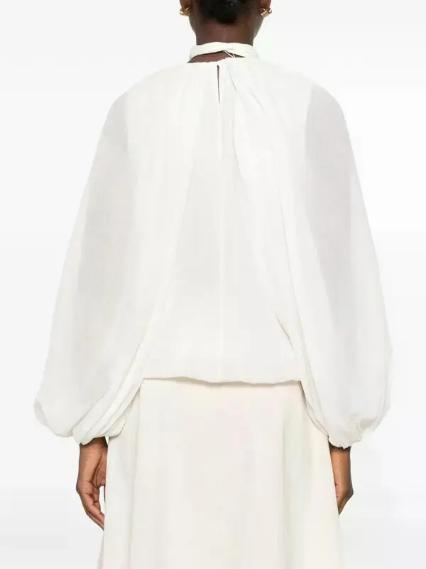 Dorothee Schumacher Pussy-bow Balloon Sleeve Blouse