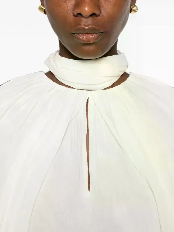 Dorothee Schumacher Pussy-bow Balloon Sleeve Blouse