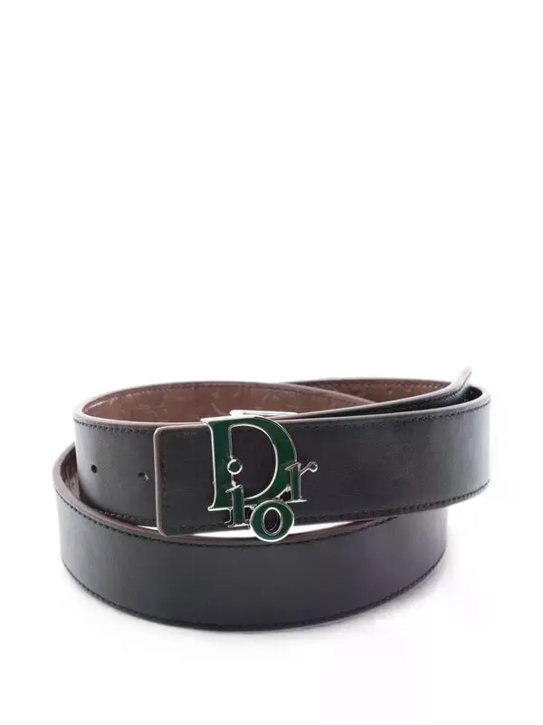 Dior Oblique Reversible Belt