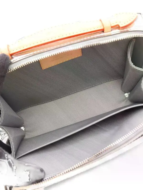 LOUIS VUITTON 2010s Monogram Mirror Soft Trunk Handbag
