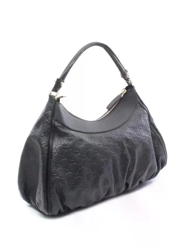 Gucci Abbey Ssima Shoulder Bag - Black