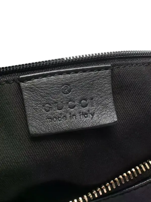 Gucci Abbey Ssima Shoulder Bag - Black
