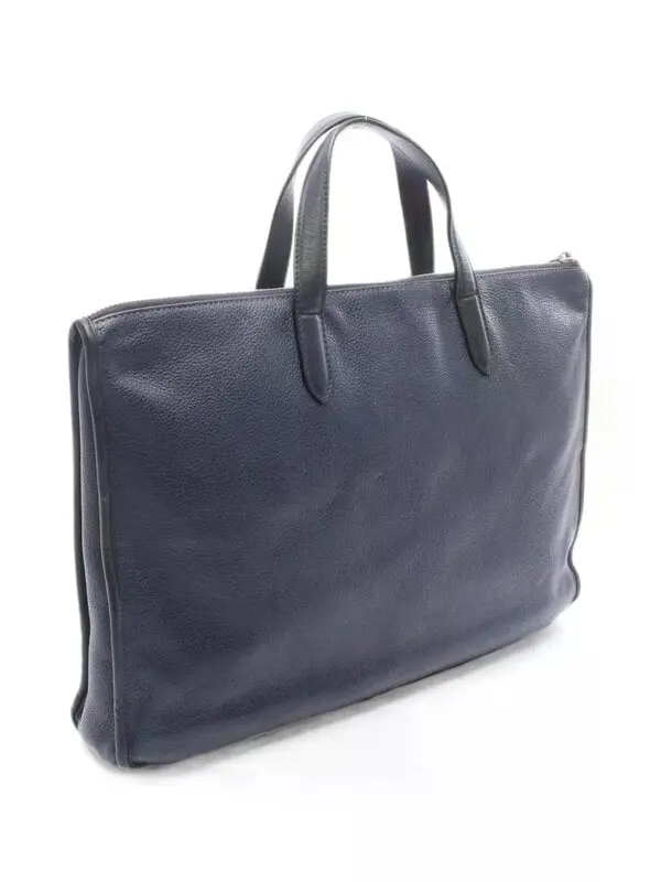 Loewe Anagram Briefcase - Blue