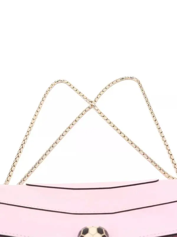 BVLGARI Calfskin Serpenti Forever Shoulder Bag