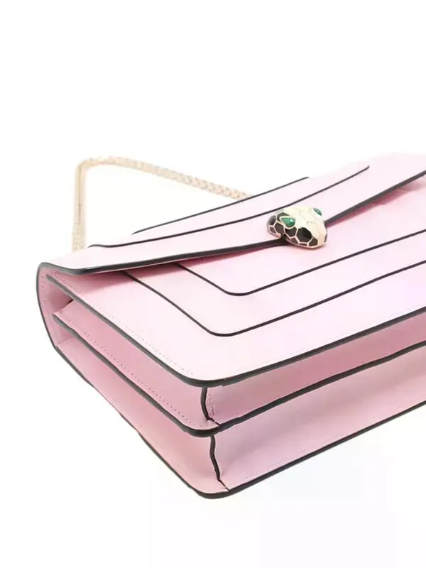 BVLGARI Calfskin Serpenti Forever Shoulder Bag