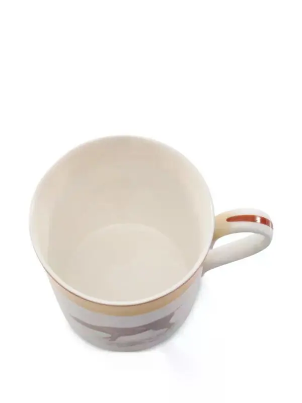 Hermès 2010s Chasse German Pointer Mug