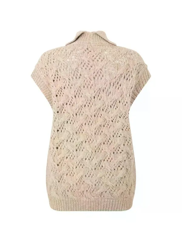 Peserico Cable-knit Vest