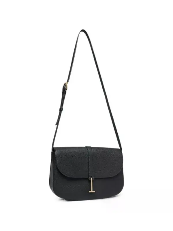 TOM FORD Kara T-logo Grained Leather Crossbody Bag