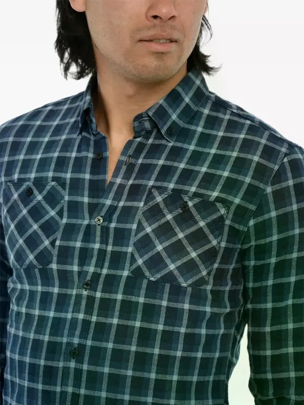 Woolrich Checked Button-fastening Shirt