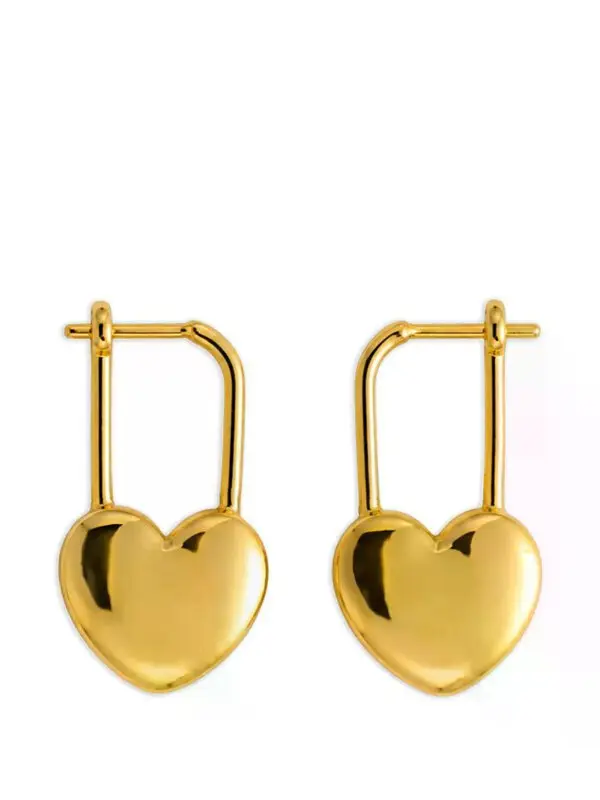 POCHE PARIS Heart Drop Earrings