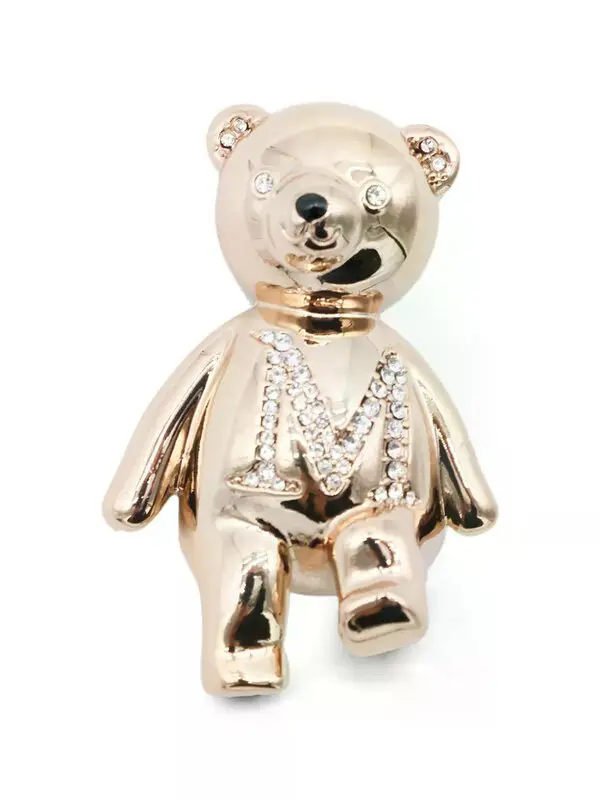 Max Mara Metal Teddy Bear Brooch