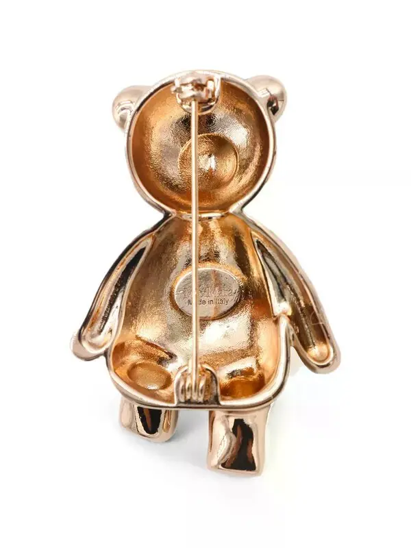 Max Mara Metal Teddy Bear Brooch