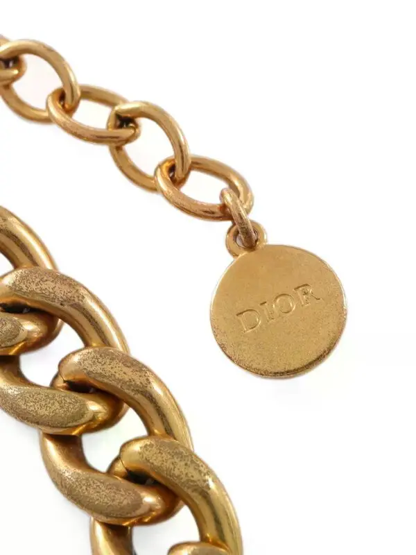Dior 30 Montaigne Curb Chain Necklace