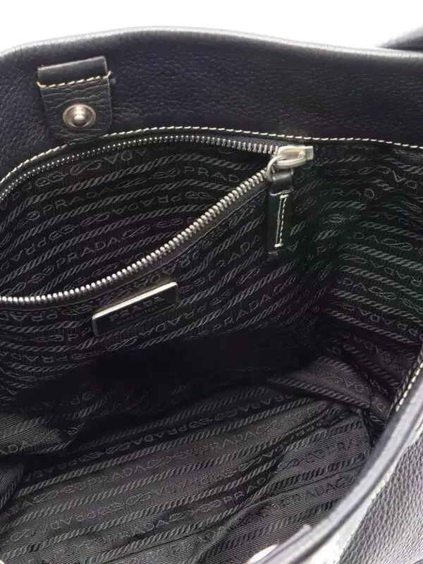 Prada Grained Leather Shoulder Bag