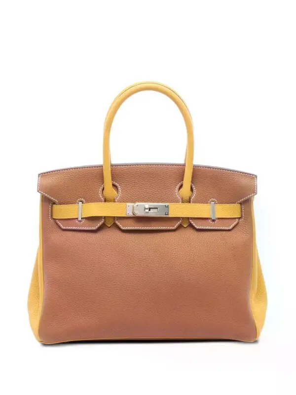 Hermès 30 Birkin Tote Bag - Brown