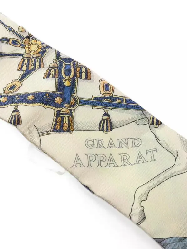 Hermès 2020s Grand Apparat Twilly Scarf