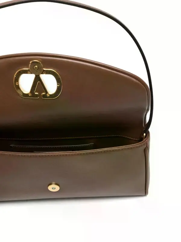 Valentino Garavani Vlogo Signature Shoulder Bag - Brown