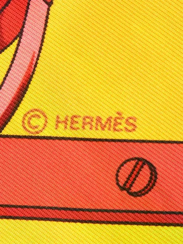 Hermès 2010s Mors Et Gourmettes Scarf