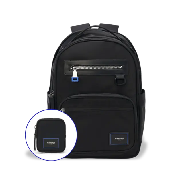 MAISONJE Everyday Backpack Set With Biz Pouch