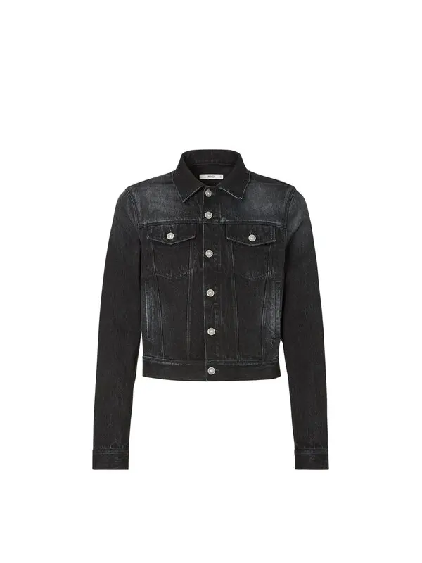 Fendi S Denim Jacket - Black