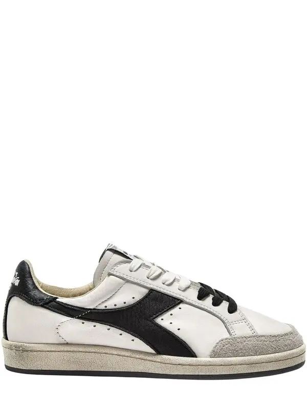 DIADORA Leather & Suede Sneakers - White