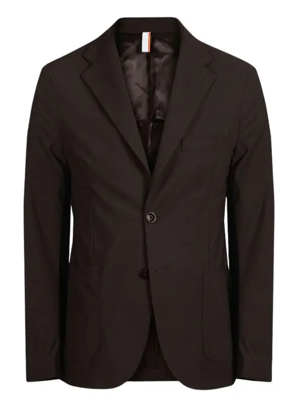 PMDS PREMIUM MOOD DENIM SUPERIOR Stretch Nylon Jacket - Brown
