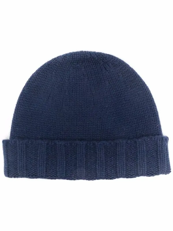 DRUMOHR Knit Beanie - Navy