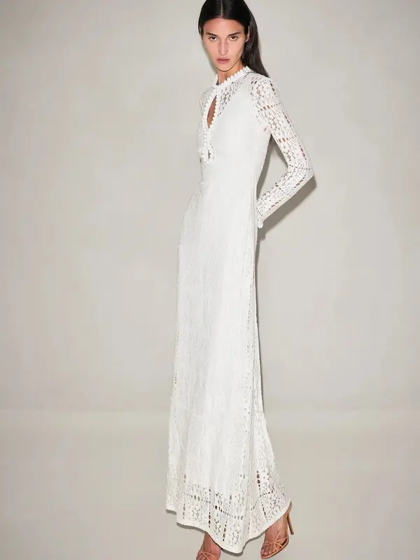 Alexis Casilda Dress - Blanc
