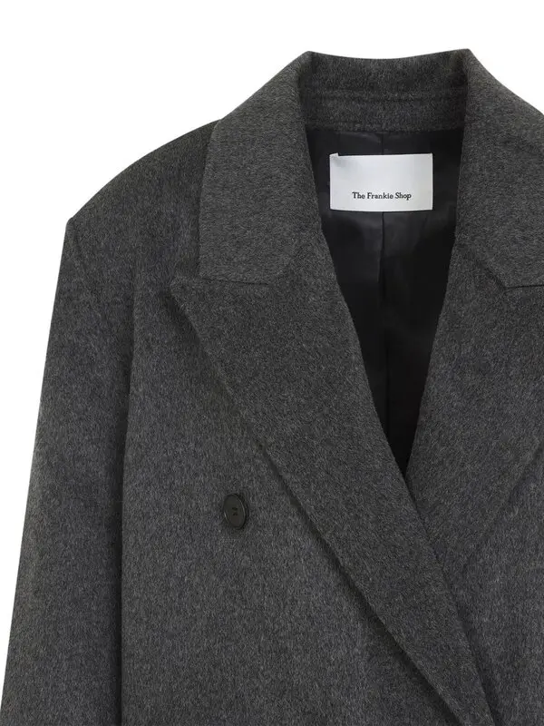 THE FRANKIE SHOP Gaia Double-breasted Wool Coat