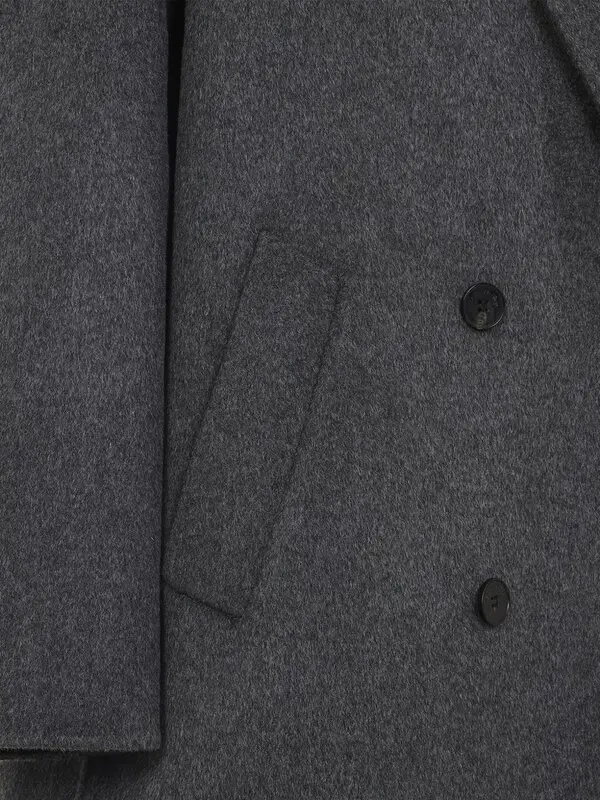 THE FRANKIE SHOP Gaia Double-breasted Wool Coat