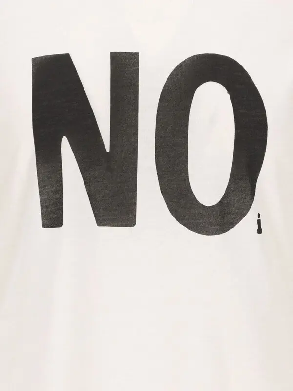 Fendi No Print Cotton T-shirt