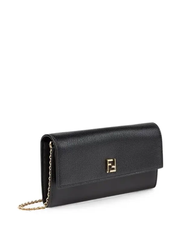 Fendi Leather Continental Wallet