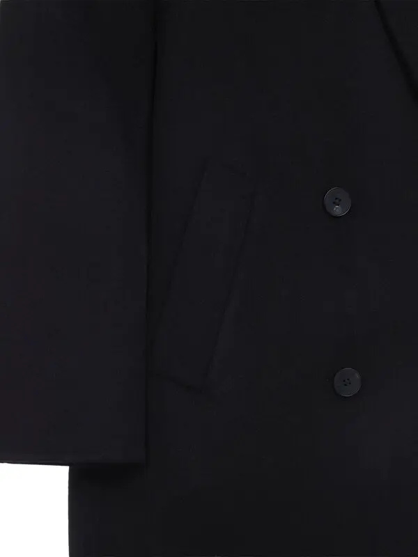 THE FRANKIE SHOP Gaia Double-breasted Wool Coat
