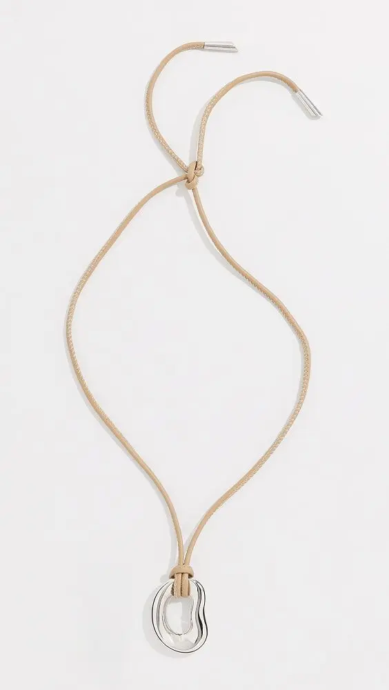 Charlotte Chesnais Shima Pendant Necklace - Silver