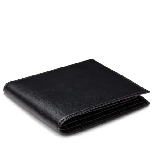 Bosca Nappa Vitello Bifold Wallet With Card/id Flap